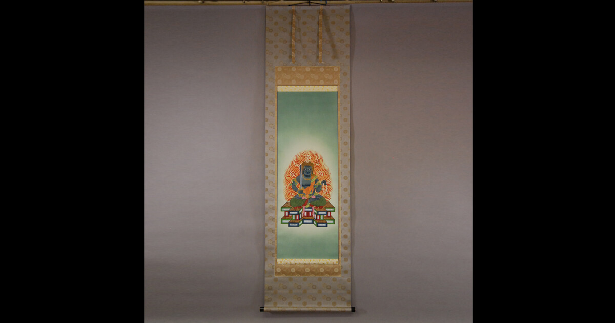 Acala Naatha Painting / Shingo Tanaka | Kakejiku Scroll