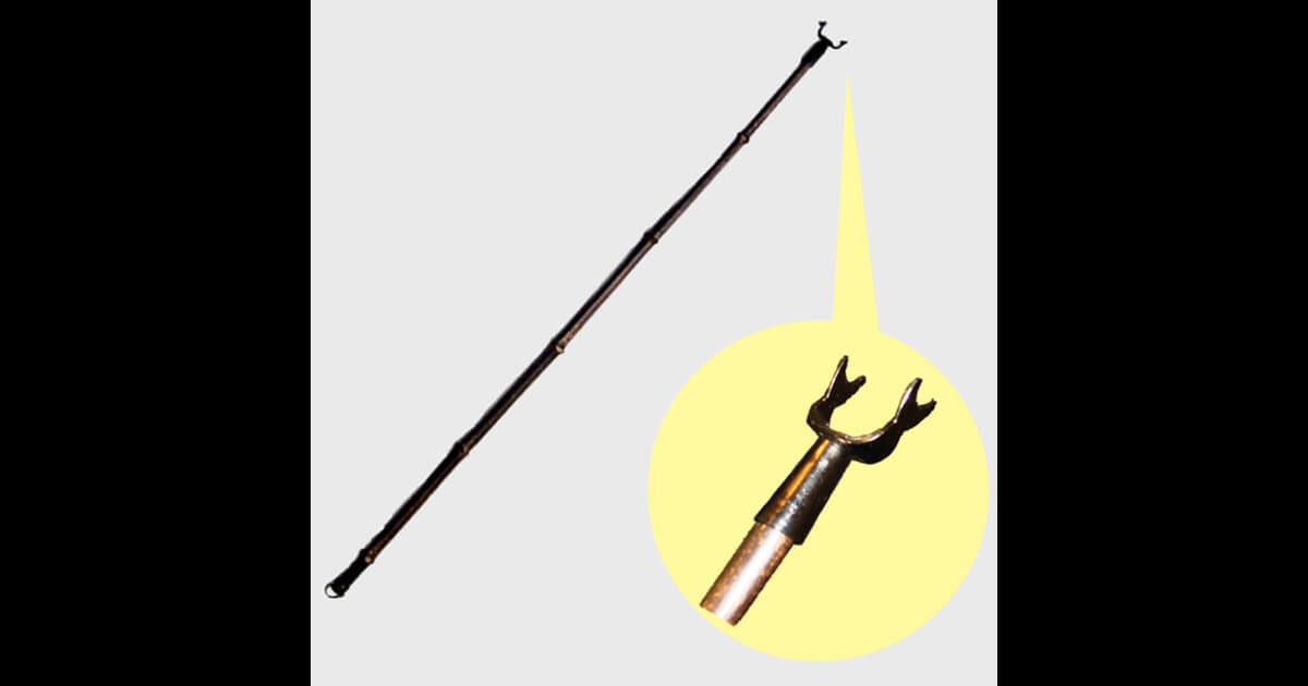Bamboo Stick (Yahazu) Is a Very Useful Tool.